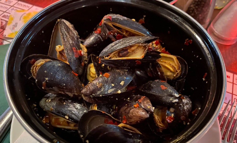 Mosselen van de nieuwe oogst en nog veel meer bij Kaat Mossel - De Buik ...